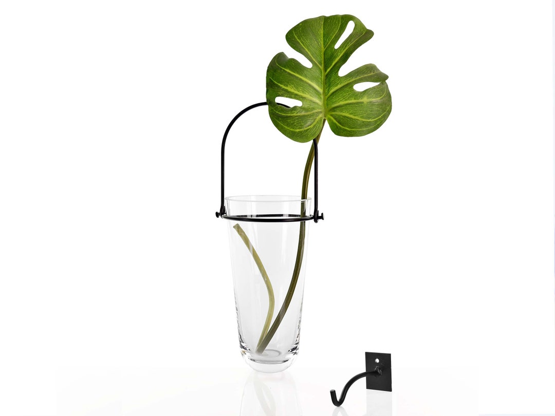 Almere Hanging Vase With Wall Hook - Etsy