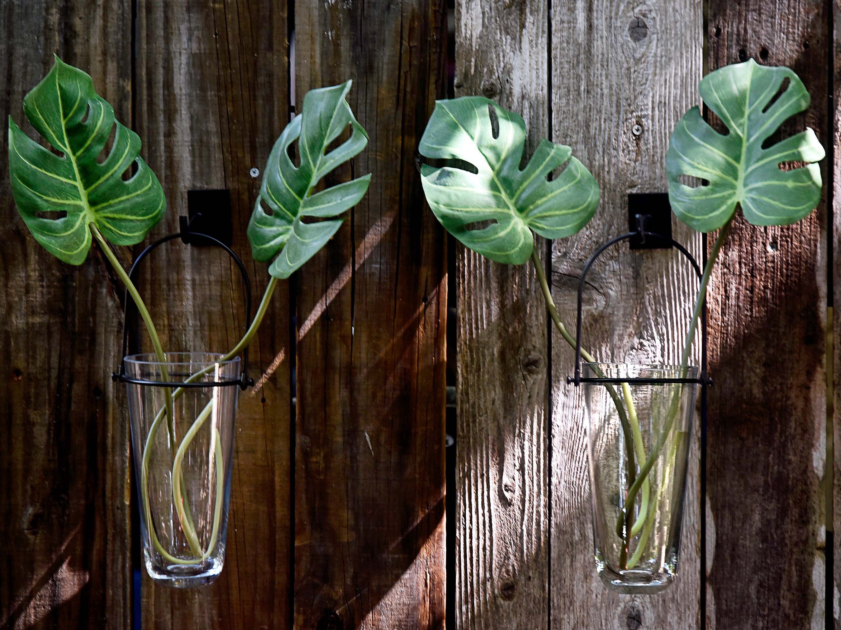 Almere Hanging Vase With Wall Hook - Etsy