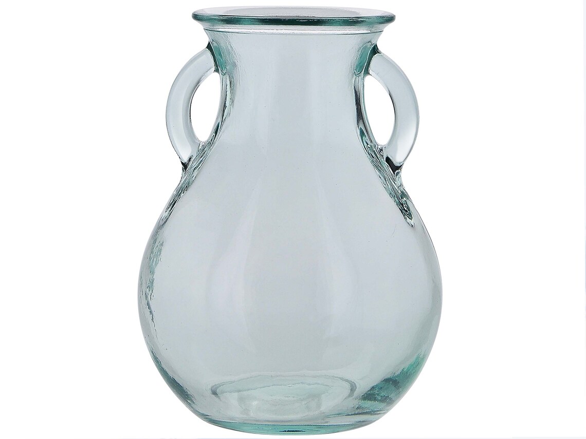 6 1/4 Small French Country Glass Vase - Etsy