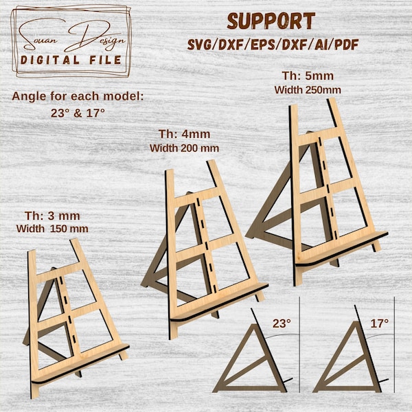 Tripod Dxf - Etsy
