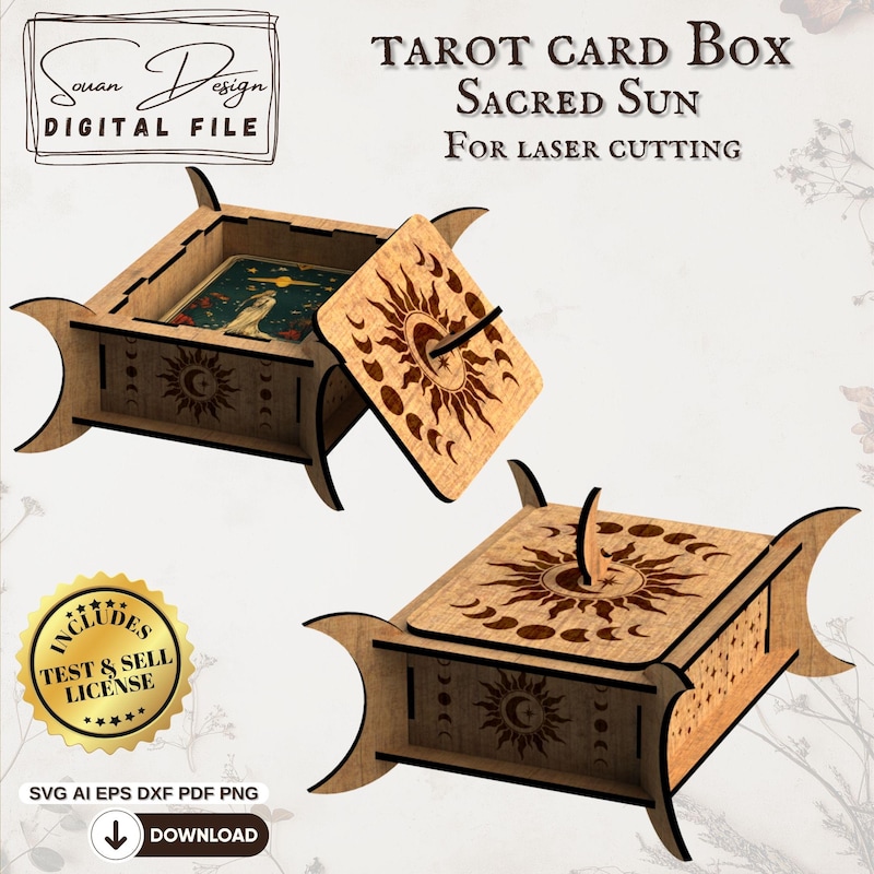 Tarot Box - Etsy
