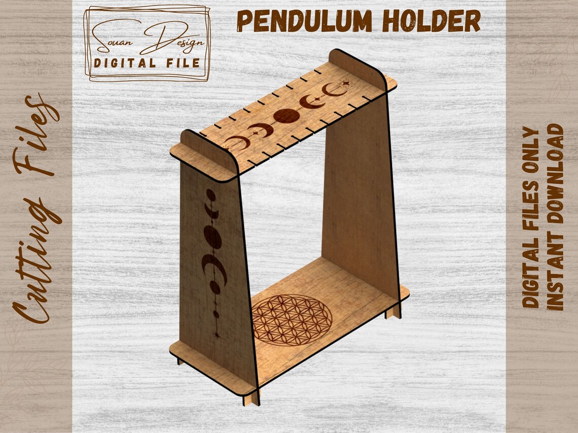 Pendulum Display SVG, Base File for Laser Cutting, Silhouette ...