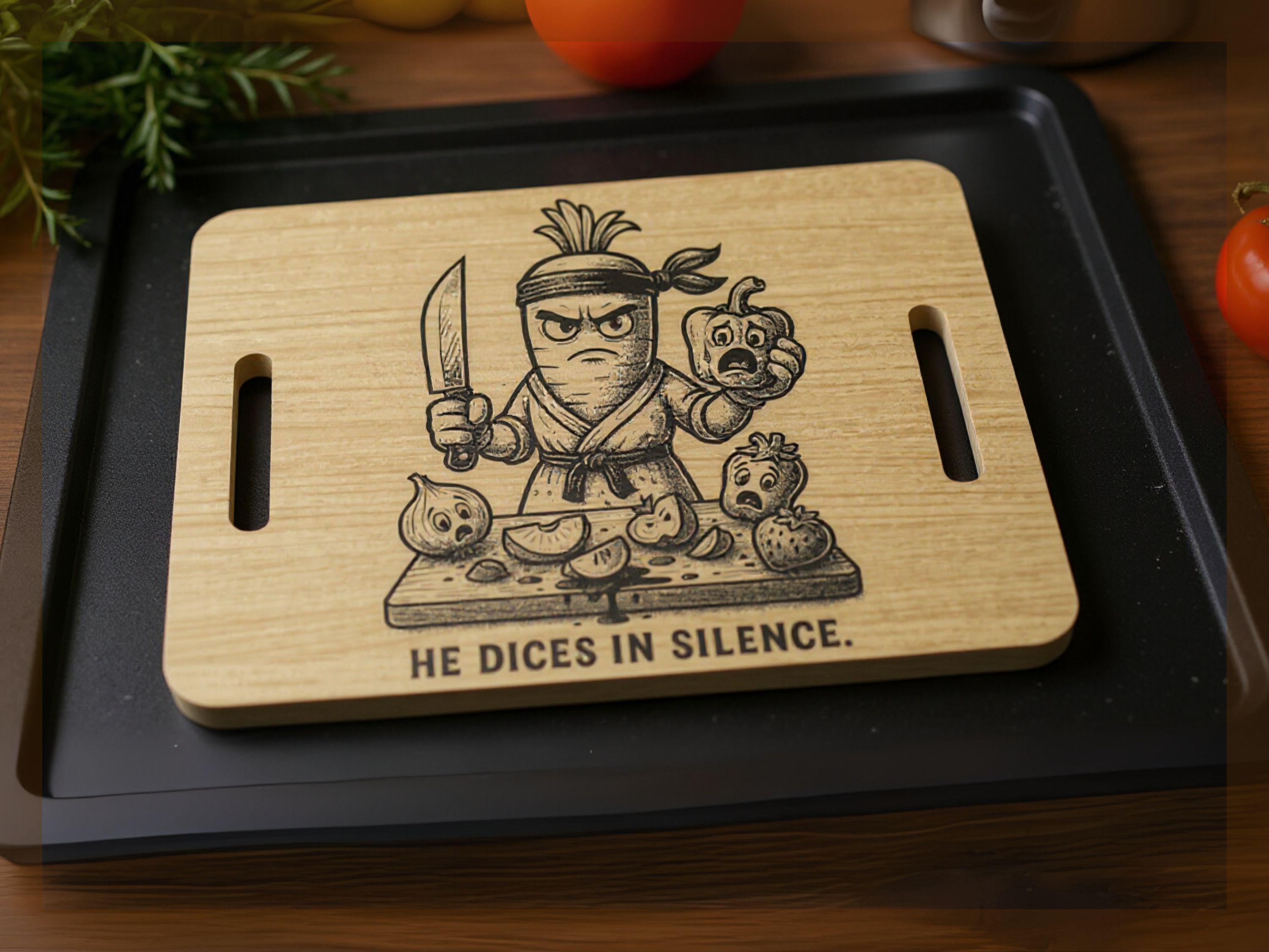 Funny Kitchen Cutting Board SVG Bundle – Laser Cut & Engrave Files for ...