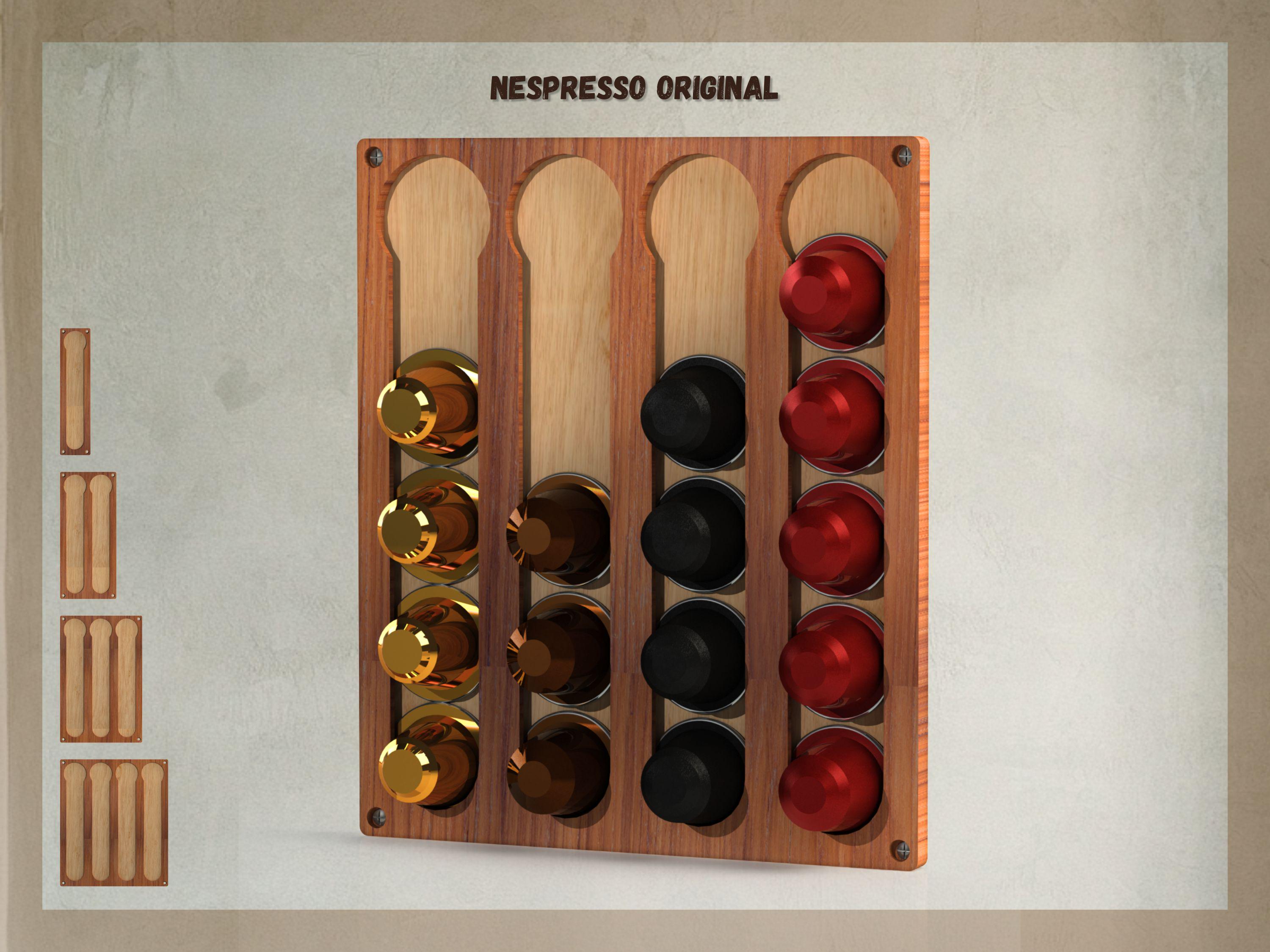 Coffee Pod Holder SVG - Nespresso Original, Vertuo & Dolce Gusto ...