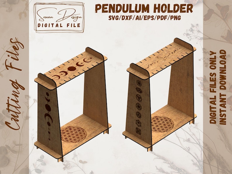 Pendulum Display SVG, Base File for Laser Cutting, Silhouette ...