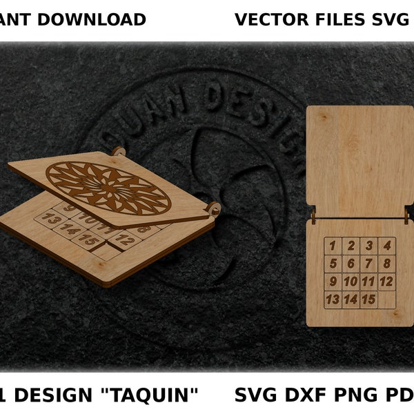 Laser File Educational Game - Etsy