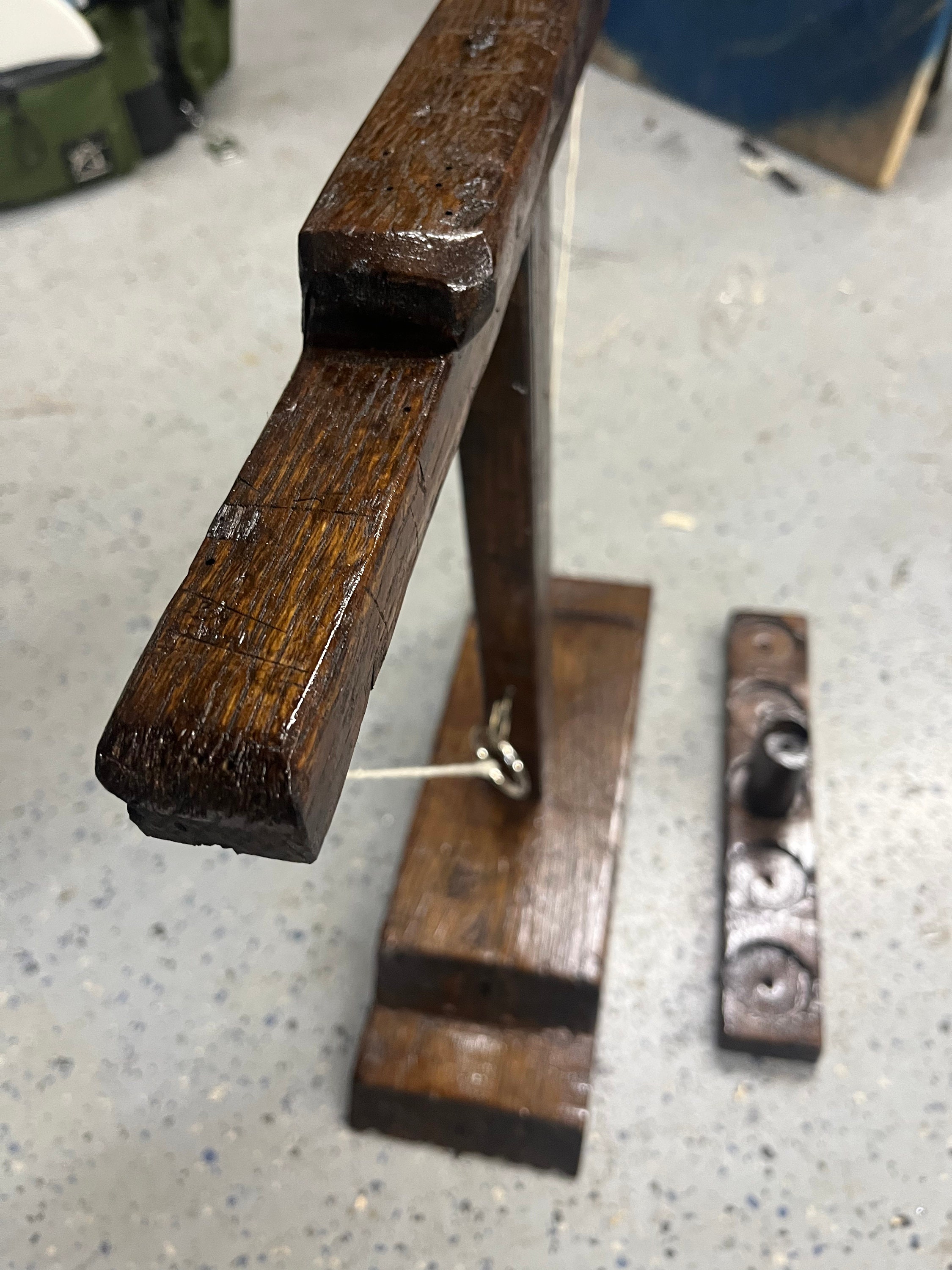 Handmade Oak Ring Toss Bar Game - Etsy