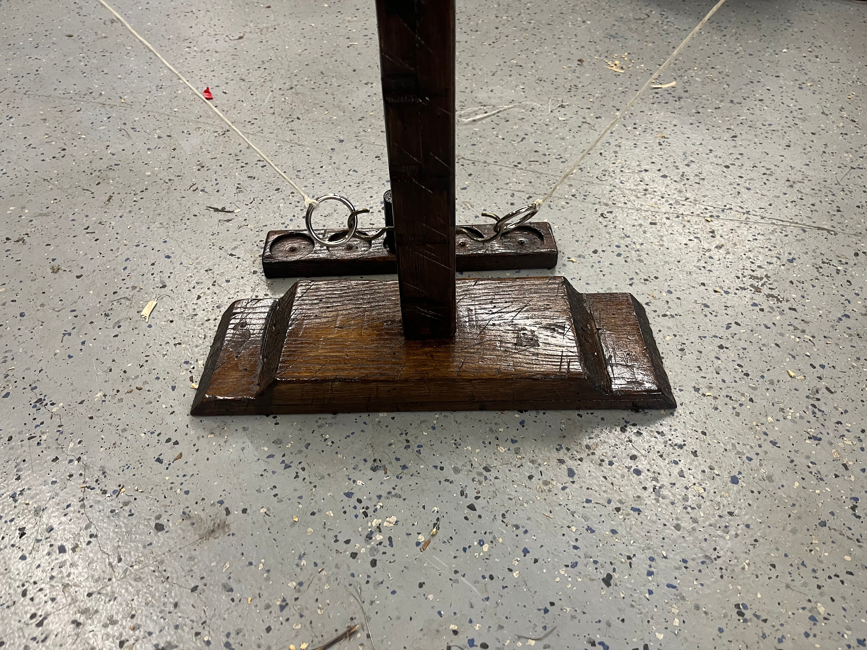 Handmade Oak Ring Toss Bar Game - Etsy