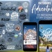 Travel Stickers, Instagram Sticker, Mountain Sticker, Instagram Travel ...