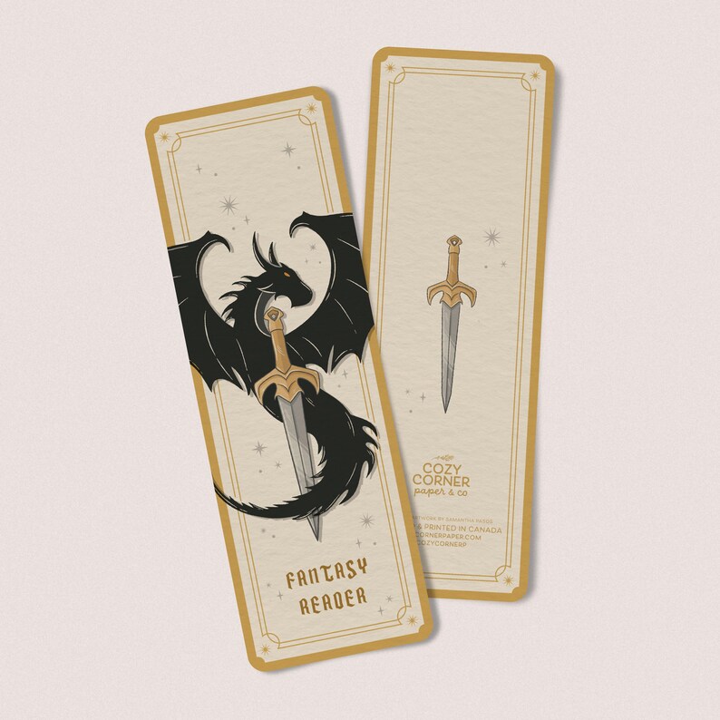 Fantasy Reader Bookmark | Fantasy Bookmark | Bookish | Fantasy Books ...