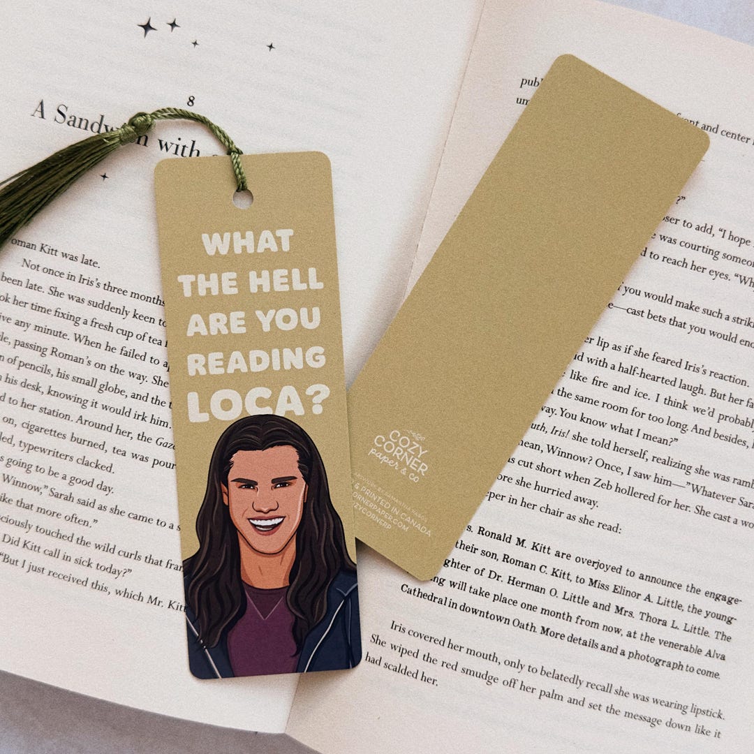 What Are You Reading Loca Bookmark | Twilight Bookmark | Twilight ...