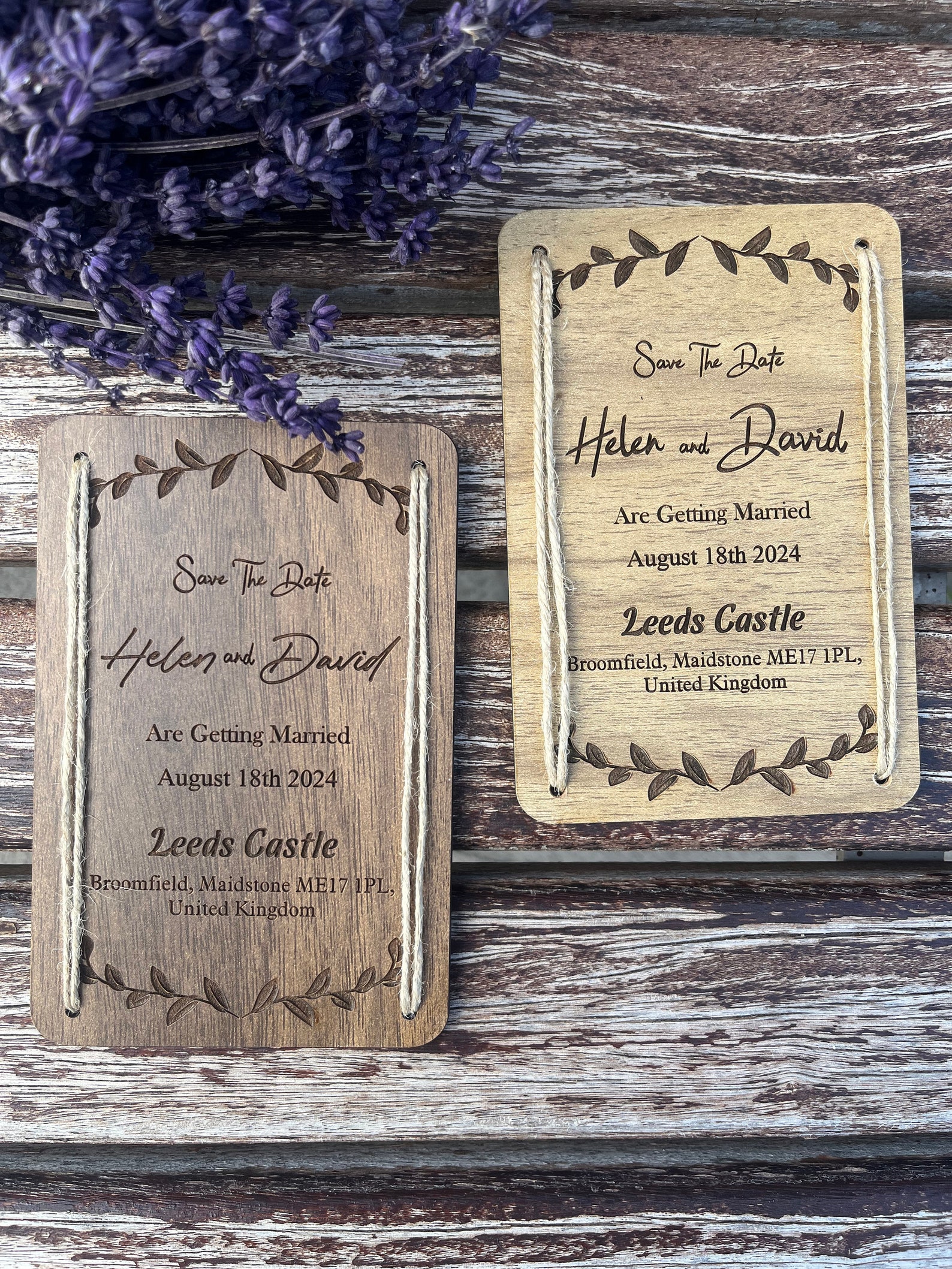 Personalized Wooden Wedding Invitation Rustic Invitation - Etsy