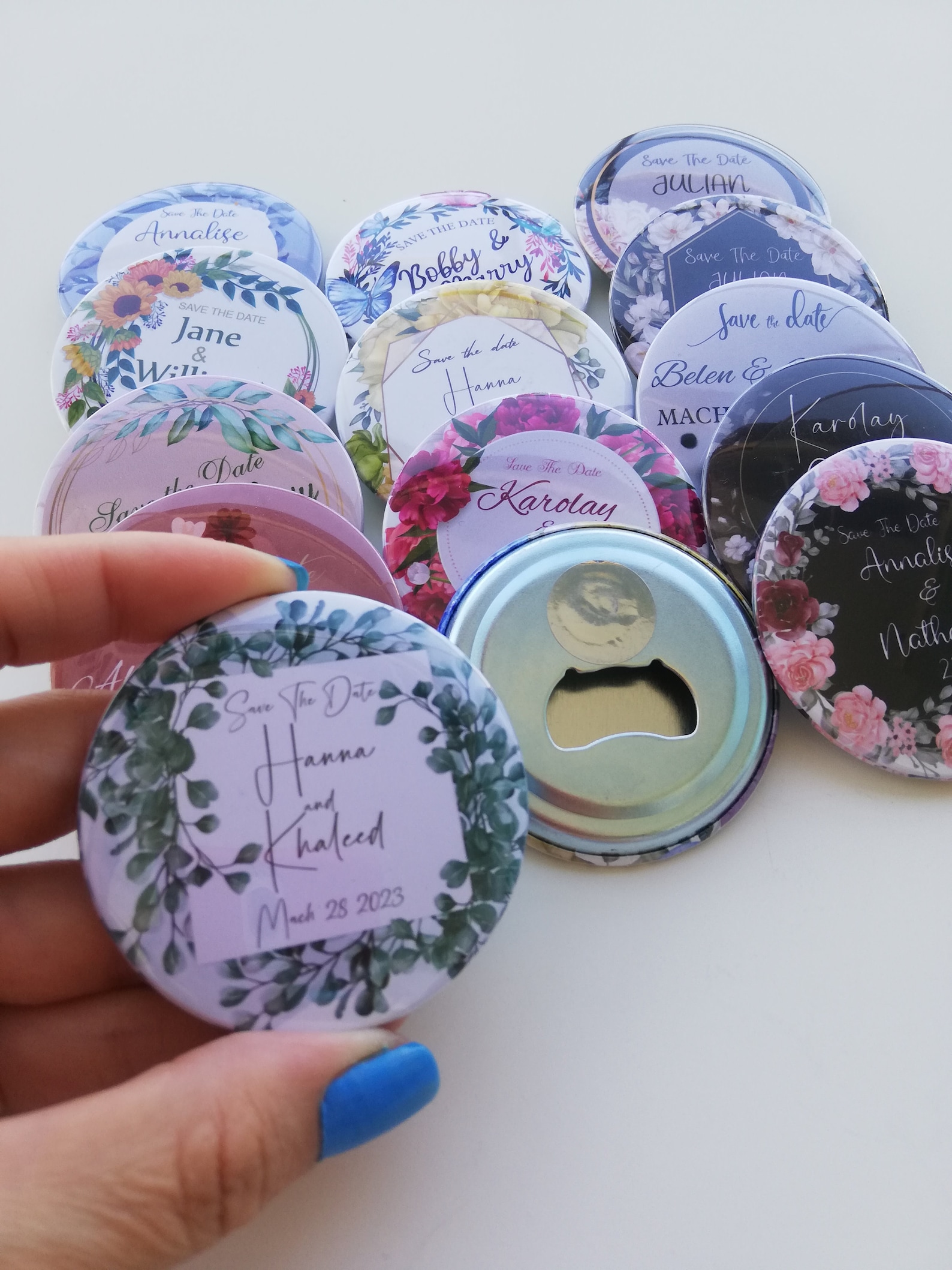 Wedding Favor / Custom Photo Fridge Magnet / for Guests in - Etsy