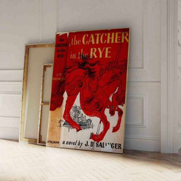 Catcher in the Rye Cover Art - Etsy