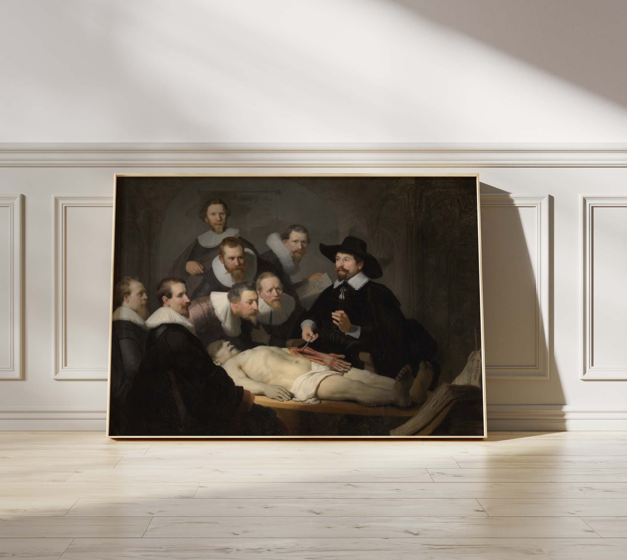 Rembrandt Paintings Anatomy