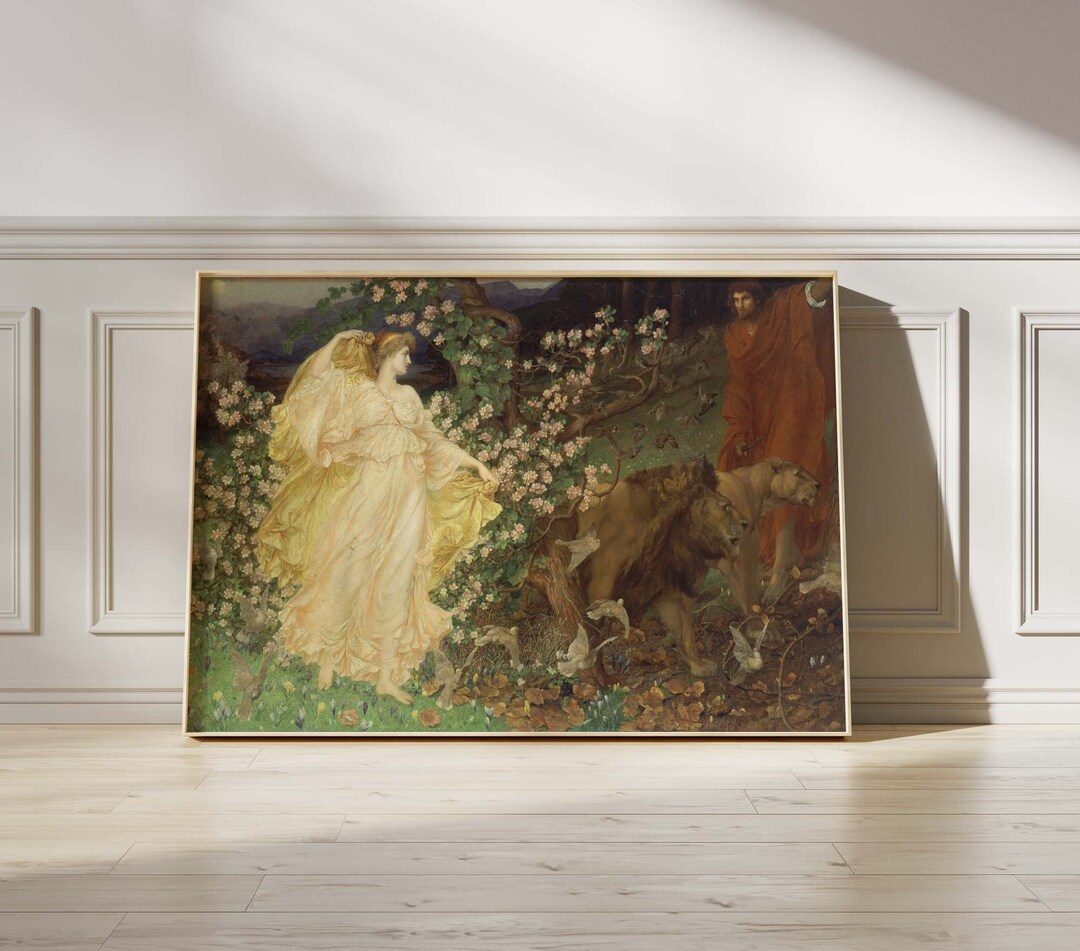 William Blake Richmond Venus and Anchises Pre-raphaelite - Etsy