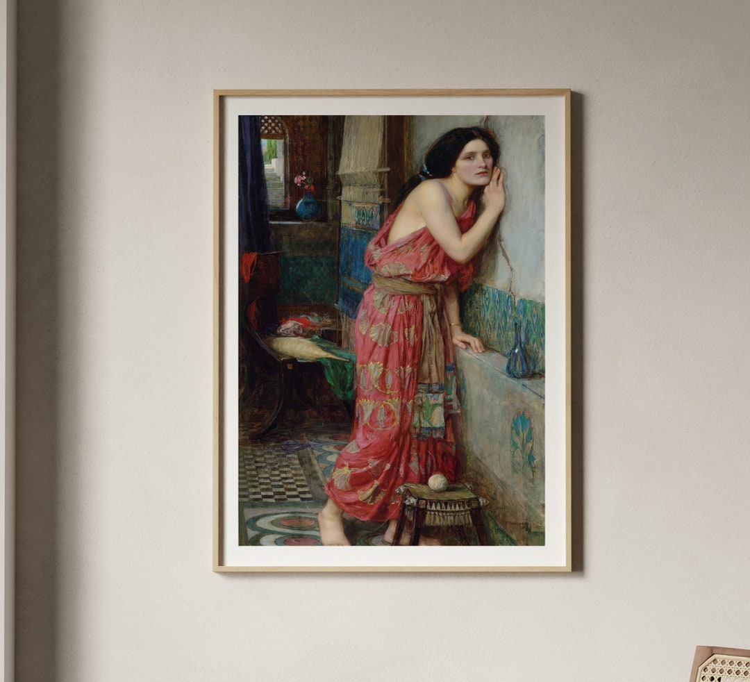 John William Waterhouse Thisbe Vintage Art Print, Fine Art, Wall Art ...