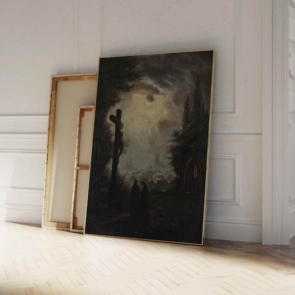 Moonlight Painting - Etsy