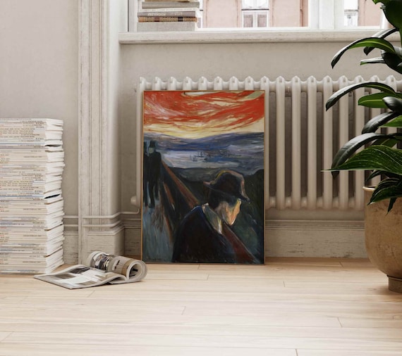 Despair Painting Edvard Munch