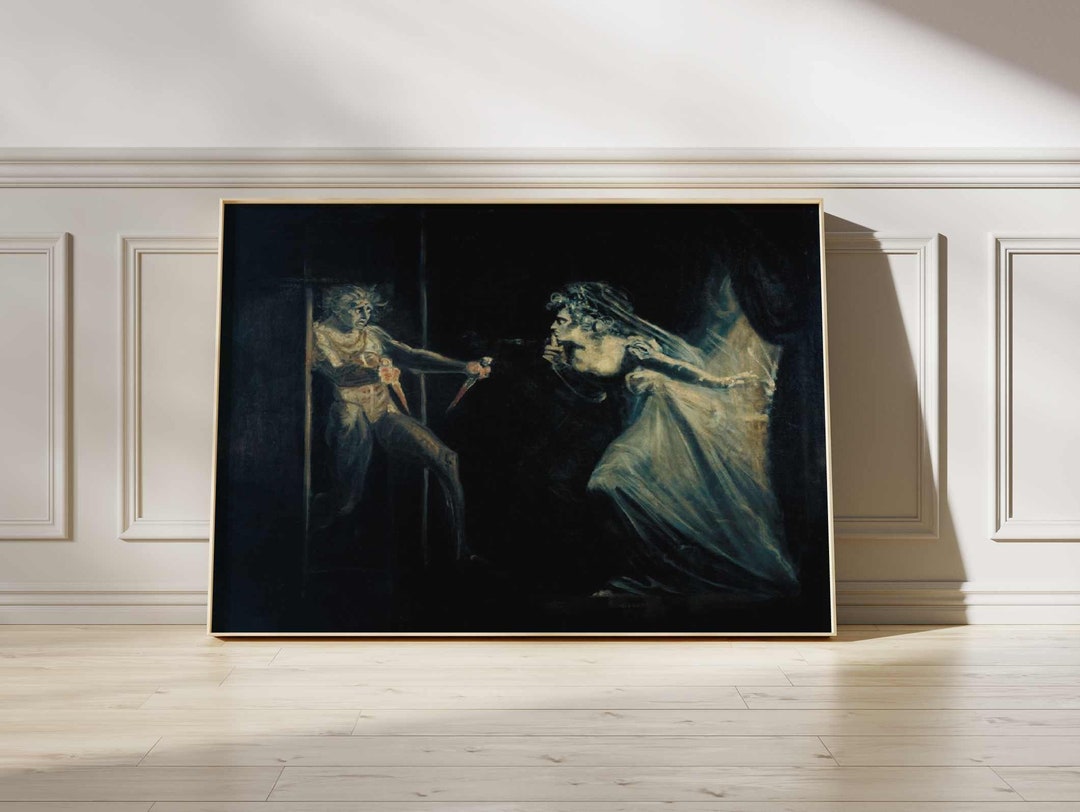Henry Fuseli Lady Macbeth Seizing the Daggers Reproduction Oil Painting ...