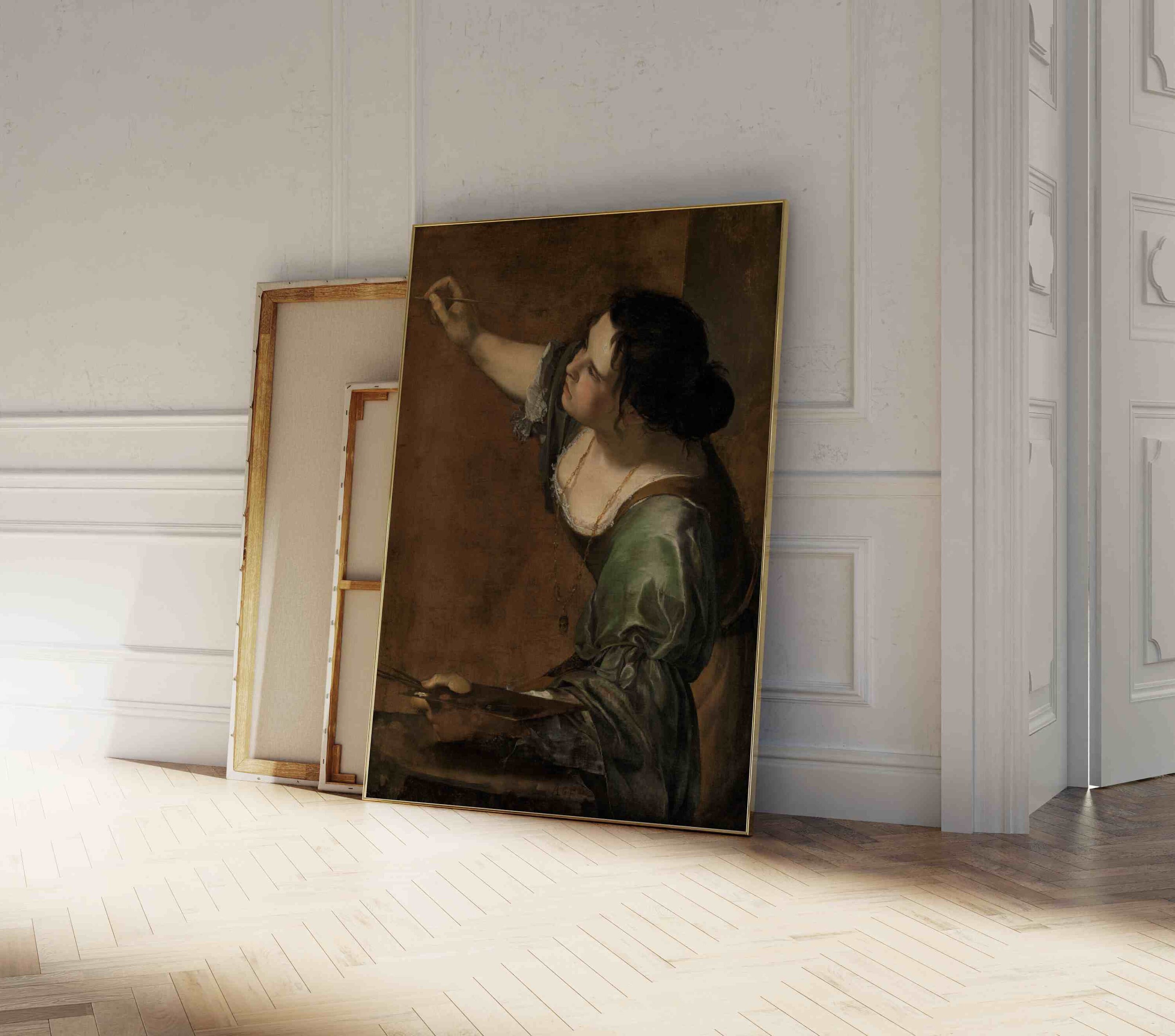 Artemisia Gentileschi Autorretrato Como Alegoria