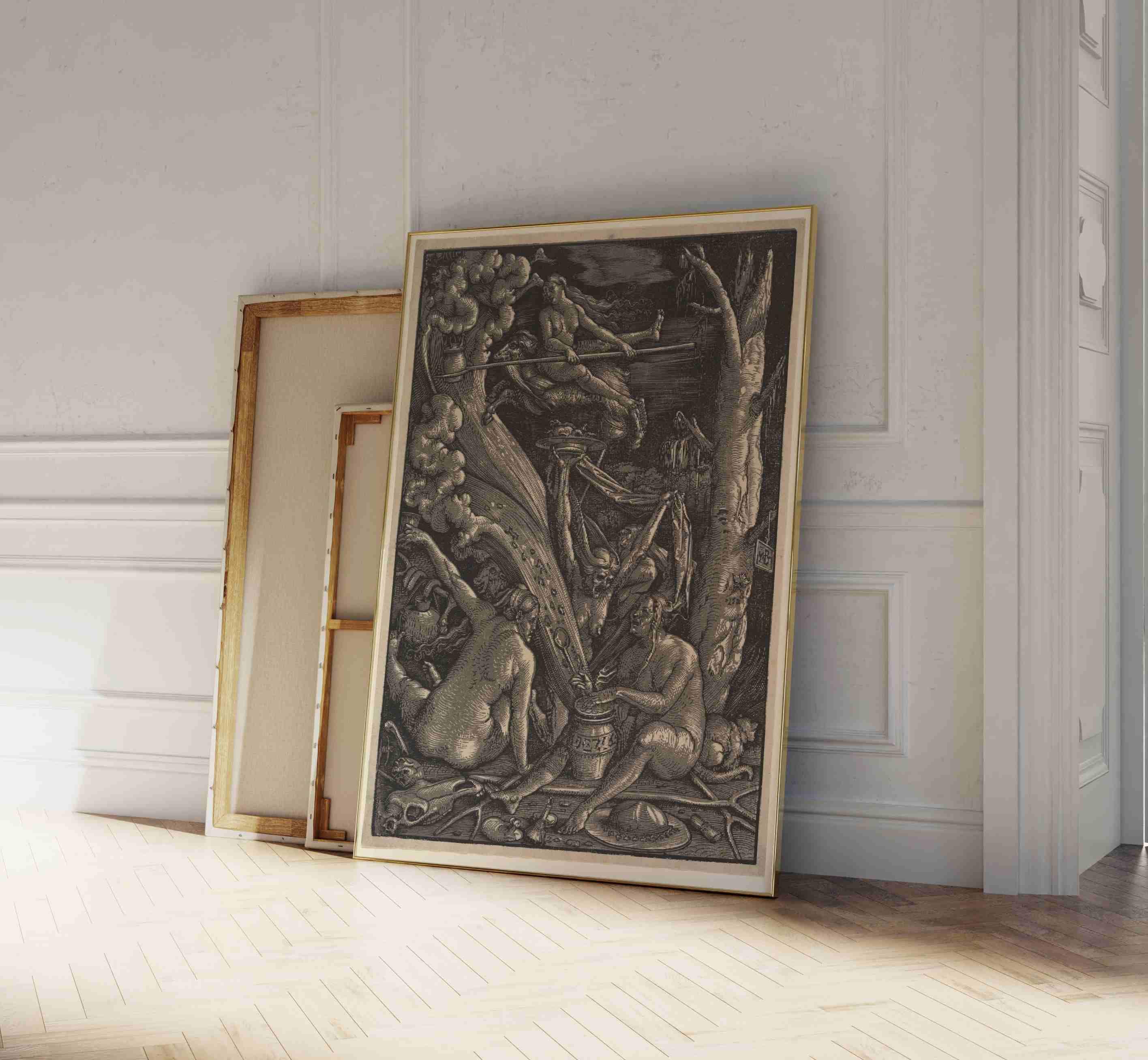 Renaissance Woodblock Print