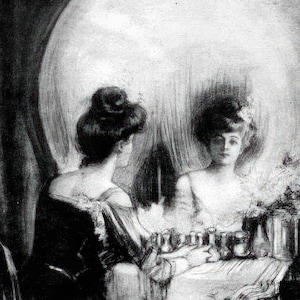 Charles Allan Gilbert All is Vanity Memento Mori Painting, Vintage ...