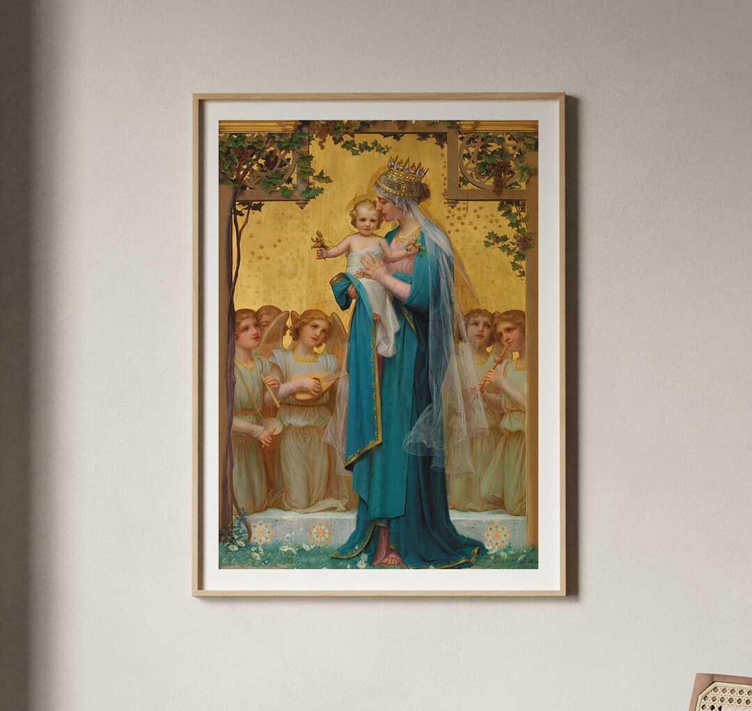 Enric M Vidal Madonna and Child Vintage Reproduction - Etsy