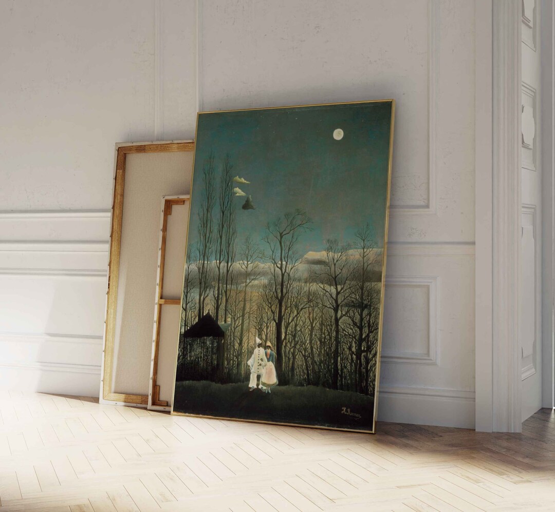 Henri Rousseau A Carnival Evening French Post Impressionist Painting ...