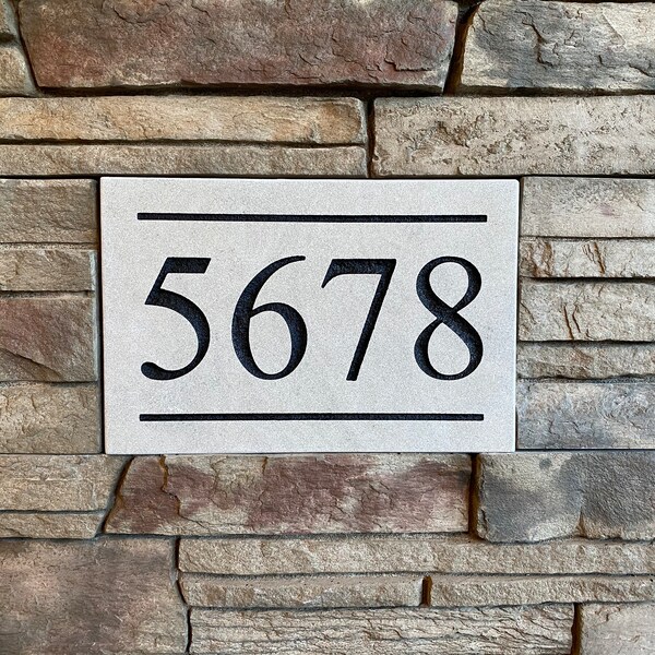 Address Stone - Etsy