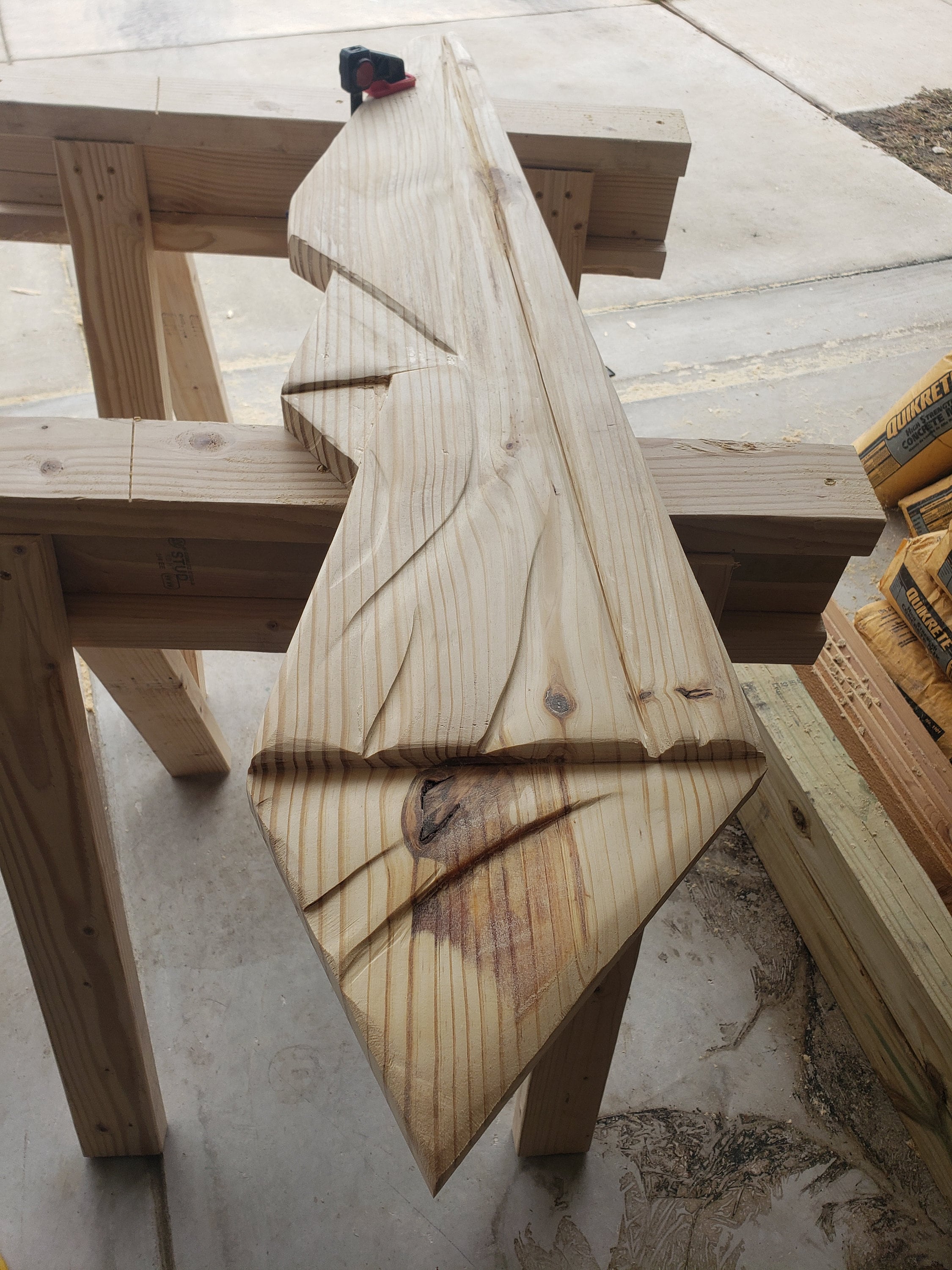 Hand Carved American Draped Flag - Etsy