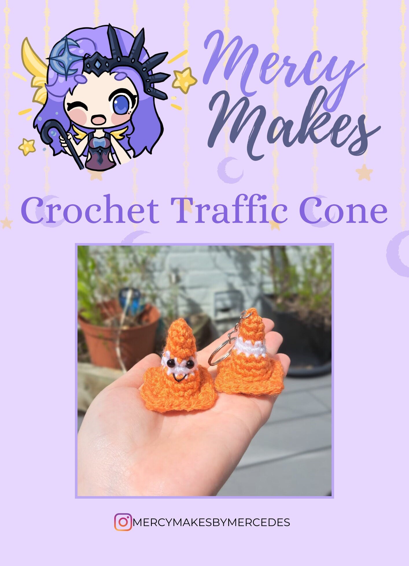 Crochet Pattern Crochet Traffic Cone english PDF - Etsy
