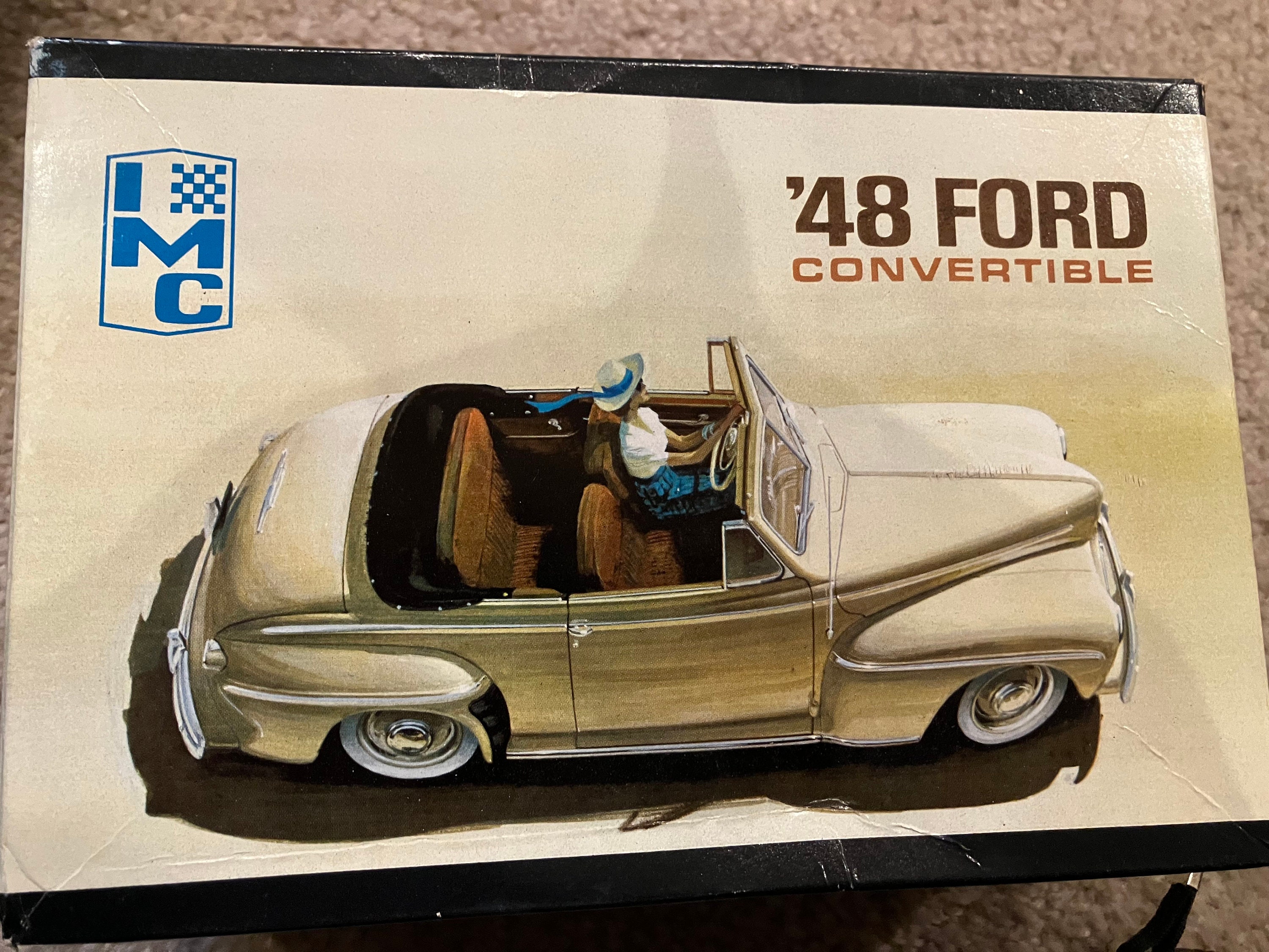 IMC 1948 Ford Convertible 1950s Model Kit - Etsy
