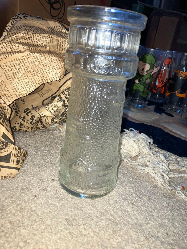 1970's Era Red Lobster Lighthouse Shaped Drinking Glass - Etsy