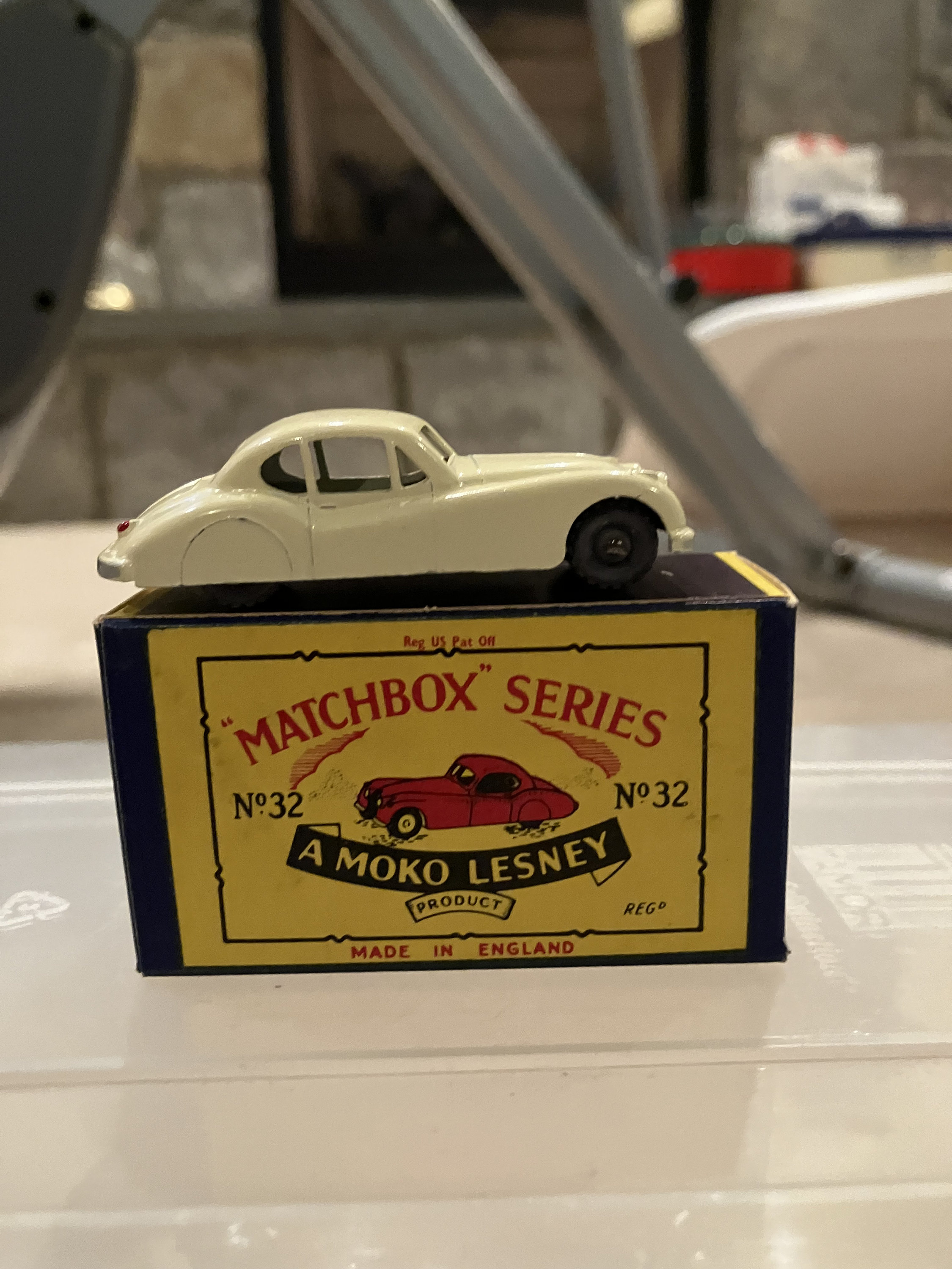Lesney Matchbox 32 Jaguar XK140 With Original Box - Etsy
