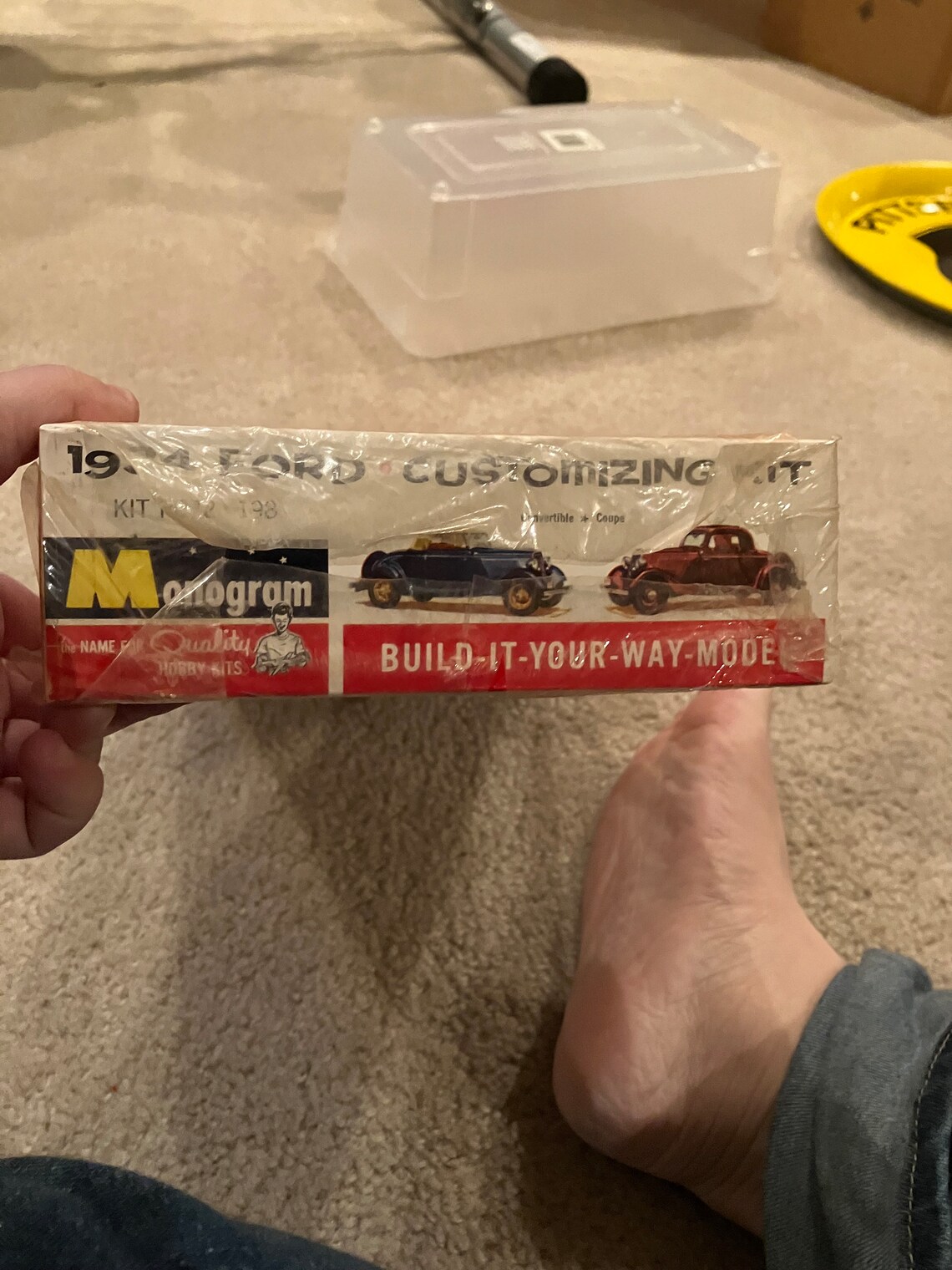 Monogram 1934 Ford Coupe/convertible Customizing Kit - Etsy