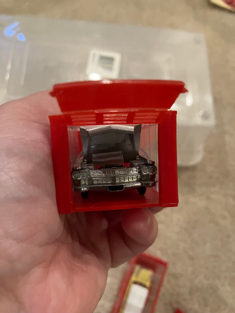 Mini Dinky #20 Cadillac Coupe Deville in Red Garage Package - Etsy