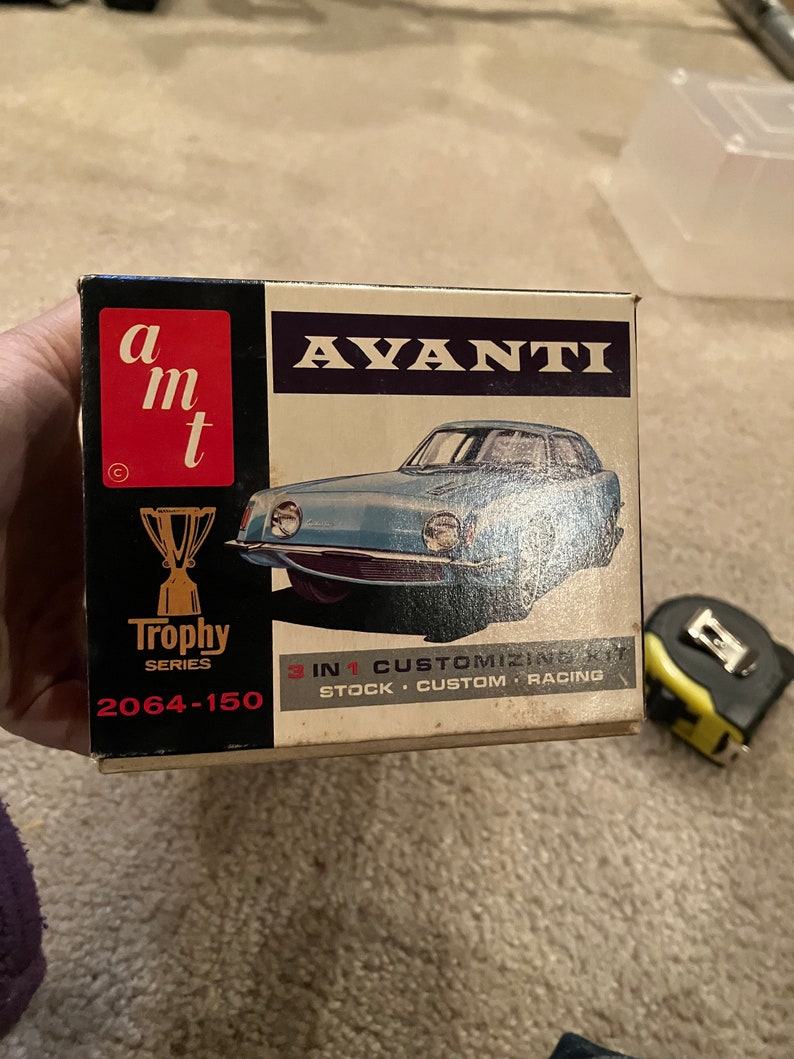 AMT Studebaker Avanti 1960s Model Kit - Etsy