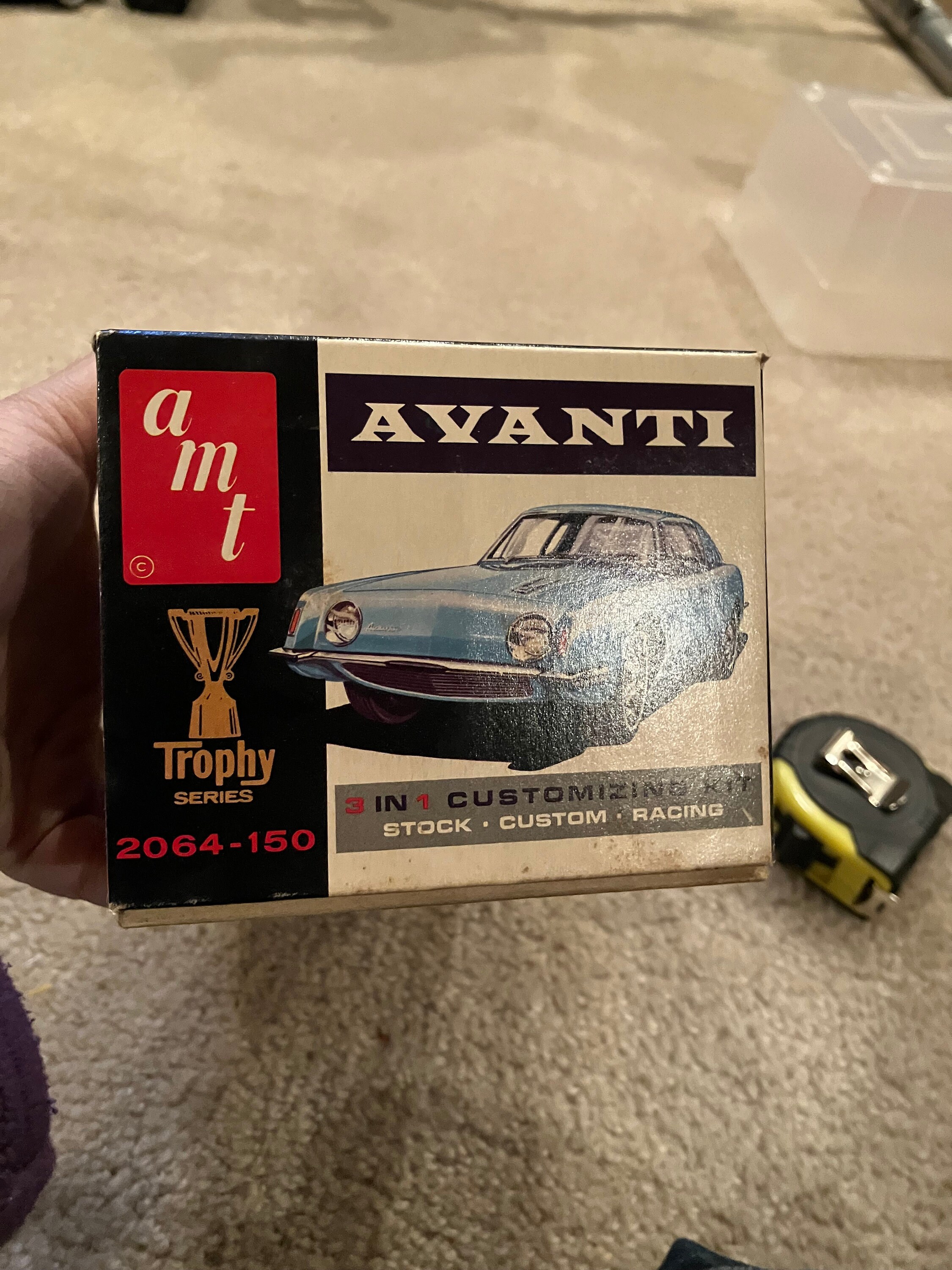 AMT Studebaker Avanti 1960s Model Kit - Etsy