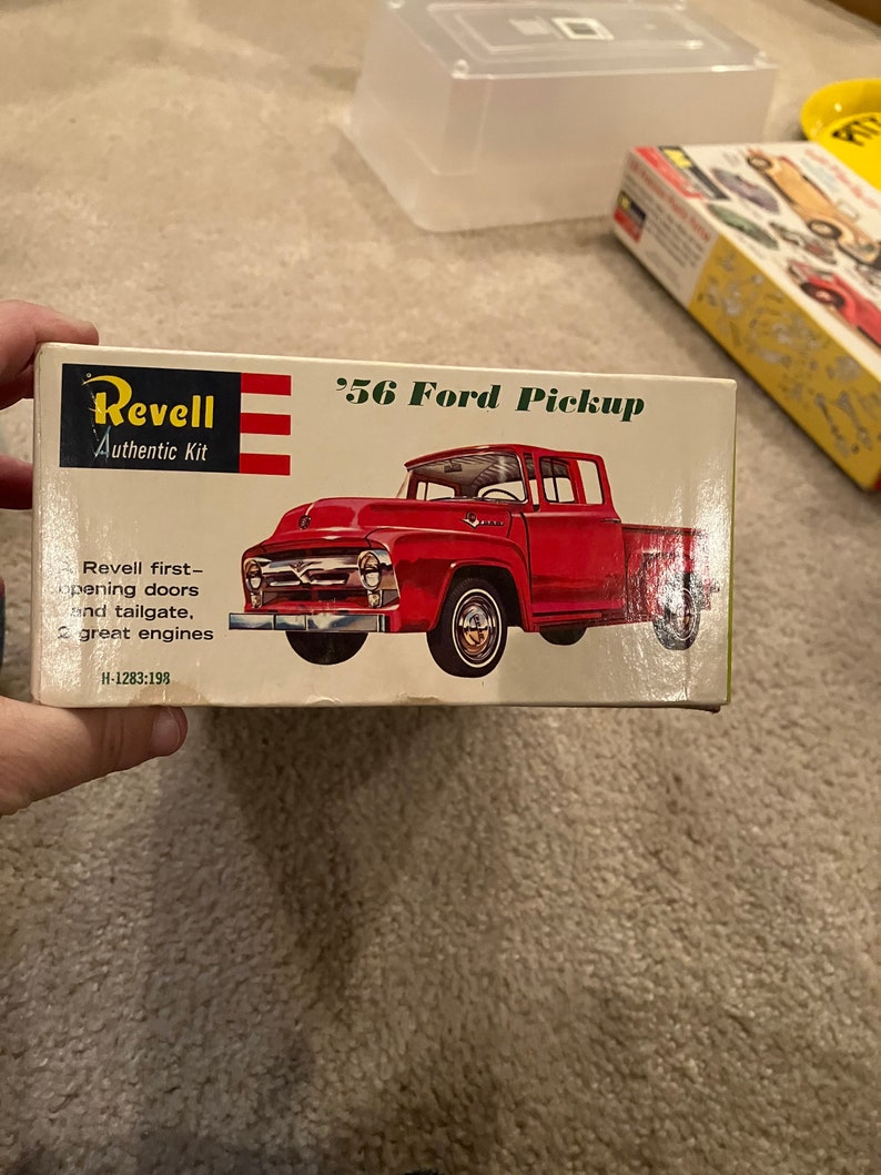 Revell 1956 Ford Pickup 1950s Model Kit - Etsy