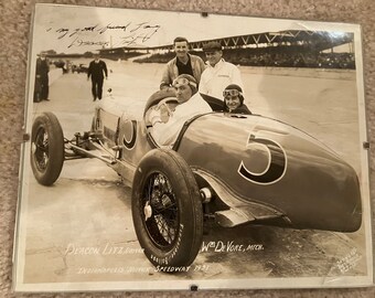 John Zink Race Car Driver 1956 Framed Picture - Etsy