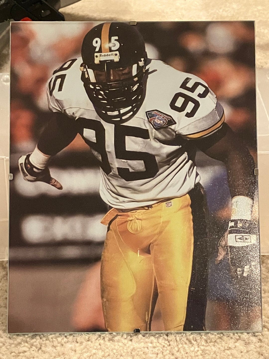 Pittsburgh Steelers Greg Lloyd Framed Photo - Etsy