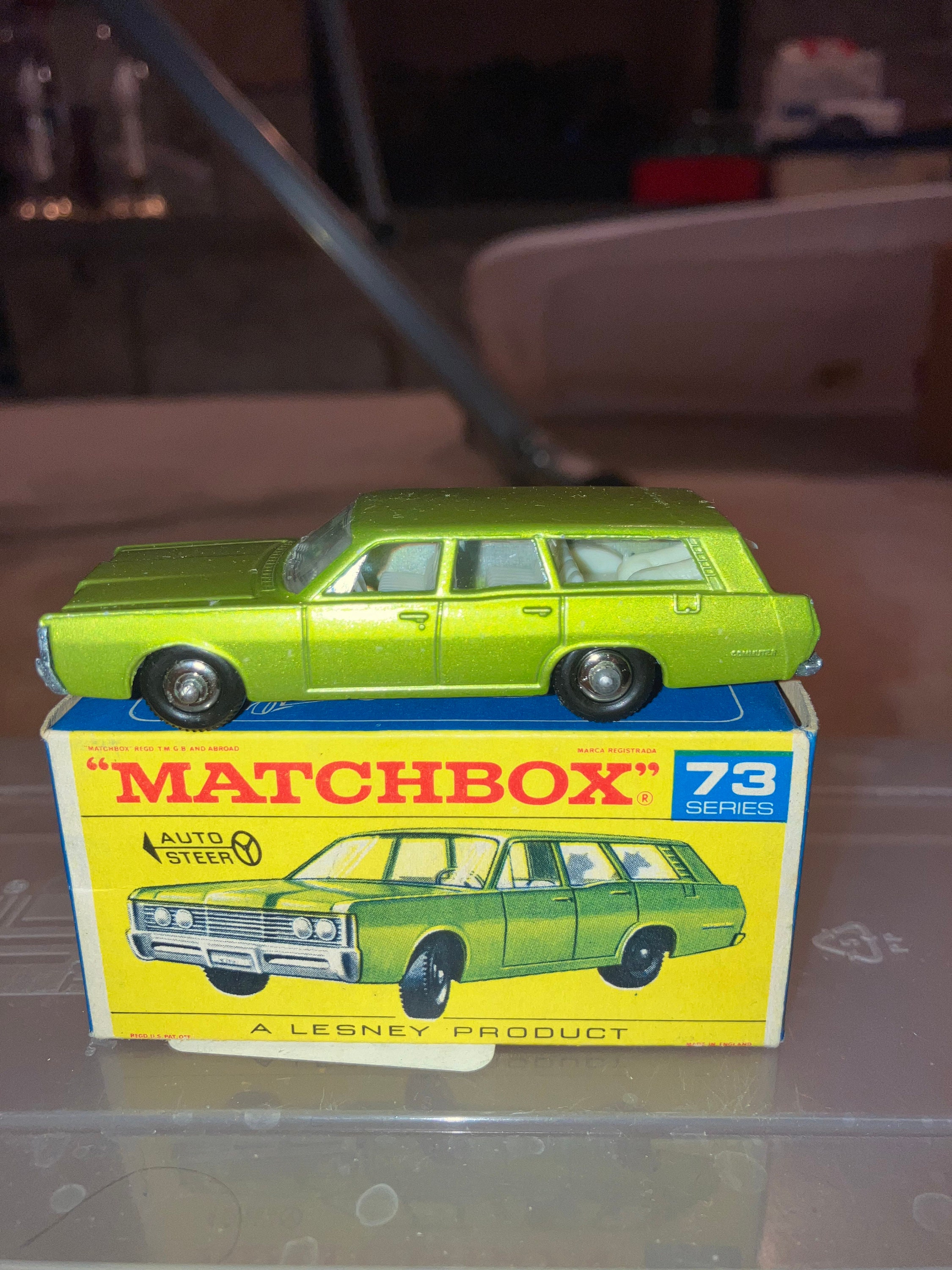 Lesney Matchbox #73 1968 Mercury With Original Box - Etsy