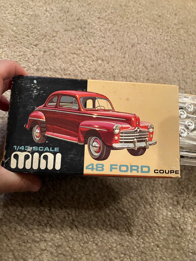 AMT Mini 1948 Ford Coupe 1950s Model Kit - Etsy