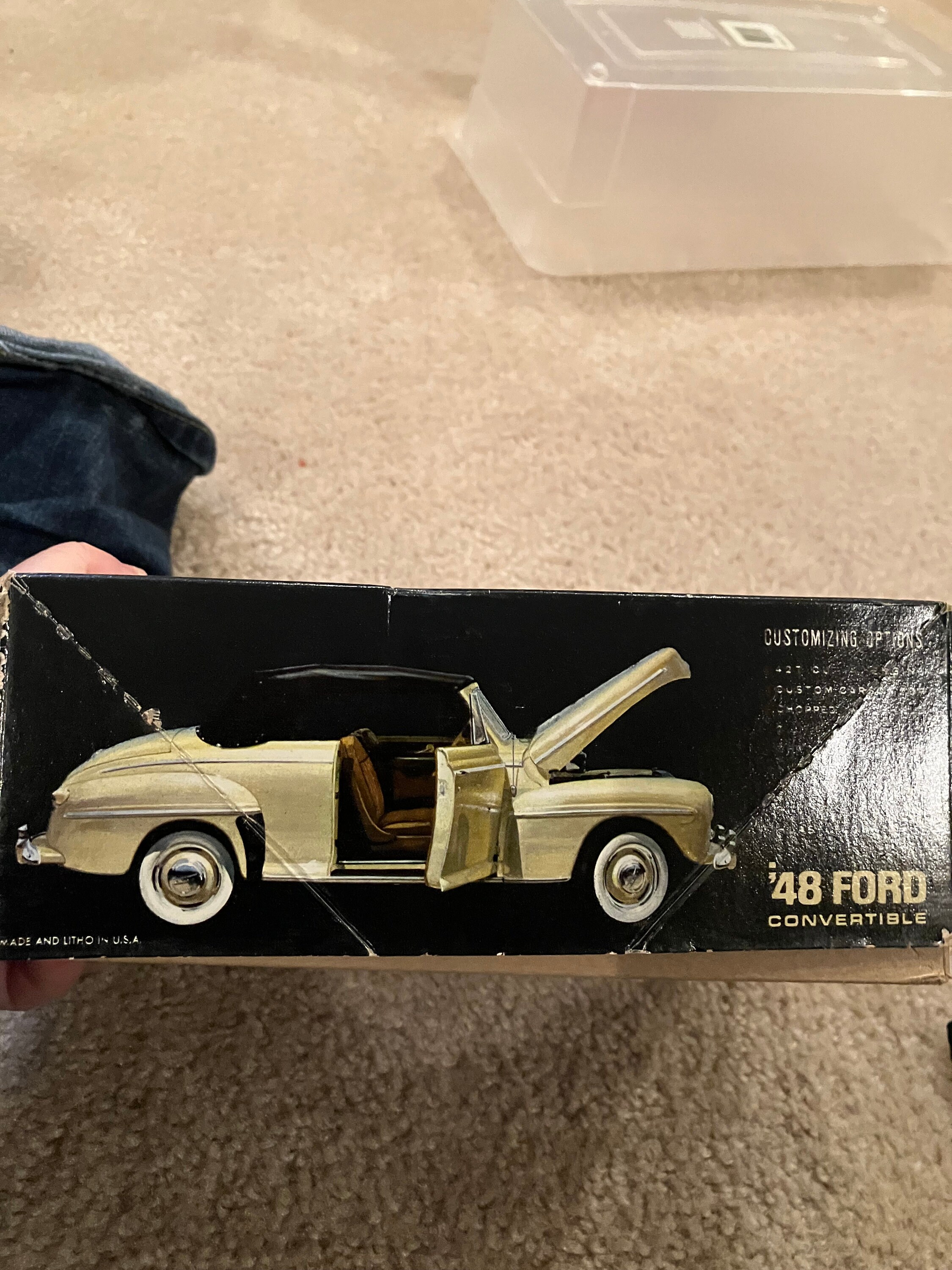 IMC 1948 Ford Convertible 1950s Model Kit - Etsy