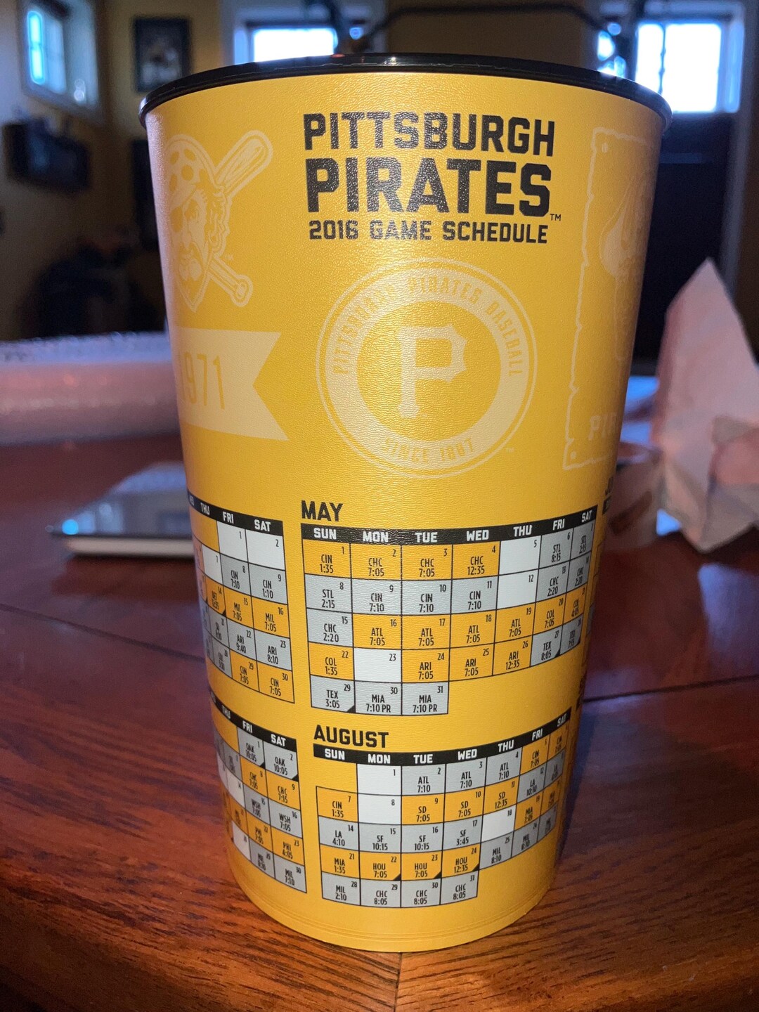 Pittsburgh Pirates Game Schedule Stadium Souvenir Cup - Etsy