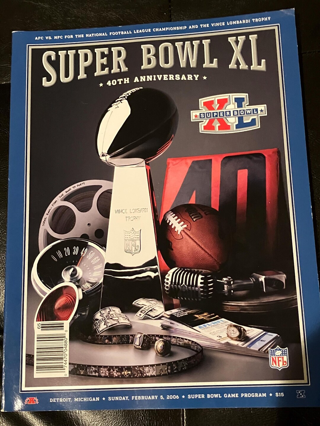 Super Bowl XL 40th Anniversary Game Program Steelers Vs Seahawks - Etsy
