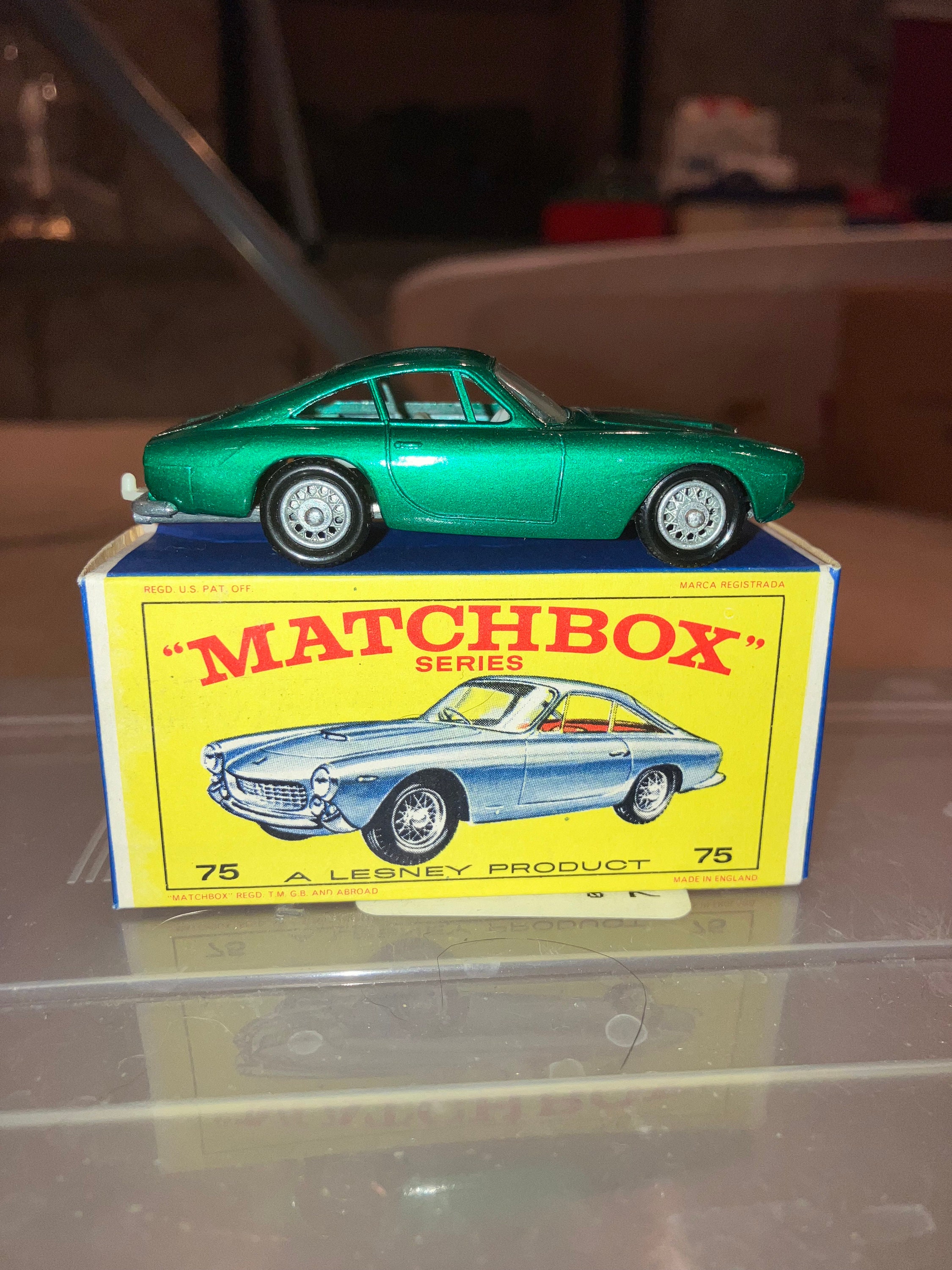 Lesney Matchbox 75 Ferrari Berlinetta With Original Box - Etsy