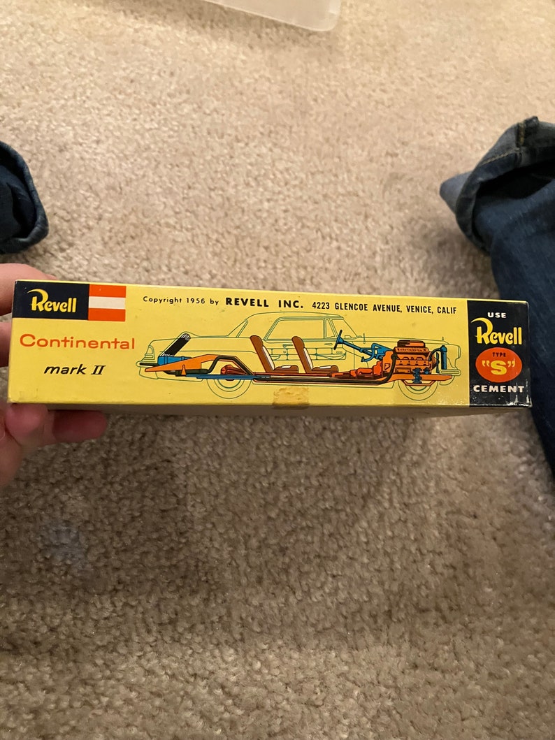 Revell Continental Mark II 1950s Model Kit - Etsy
