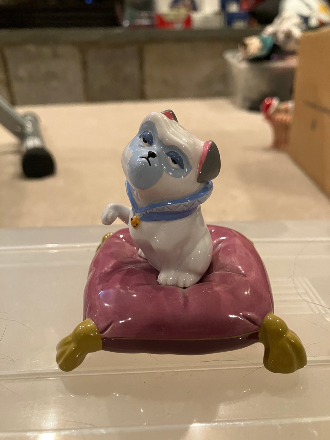 Percy the Dog From Pocahontas Ceramic Figurine - Etsy